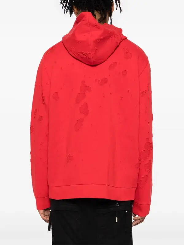 Givenchy Distressed-effect Hoodie