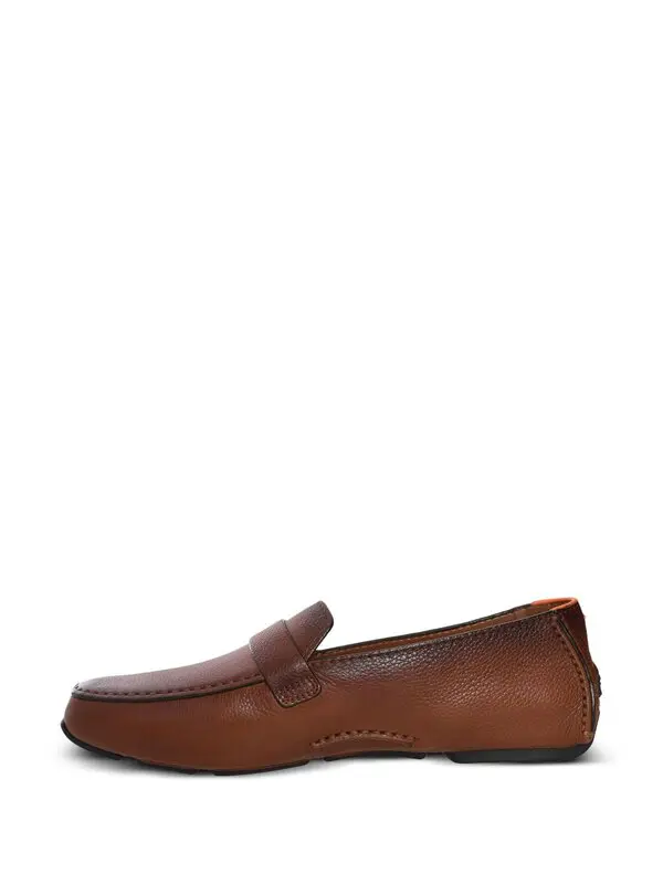 Santoni Hamel Loafers - Brown