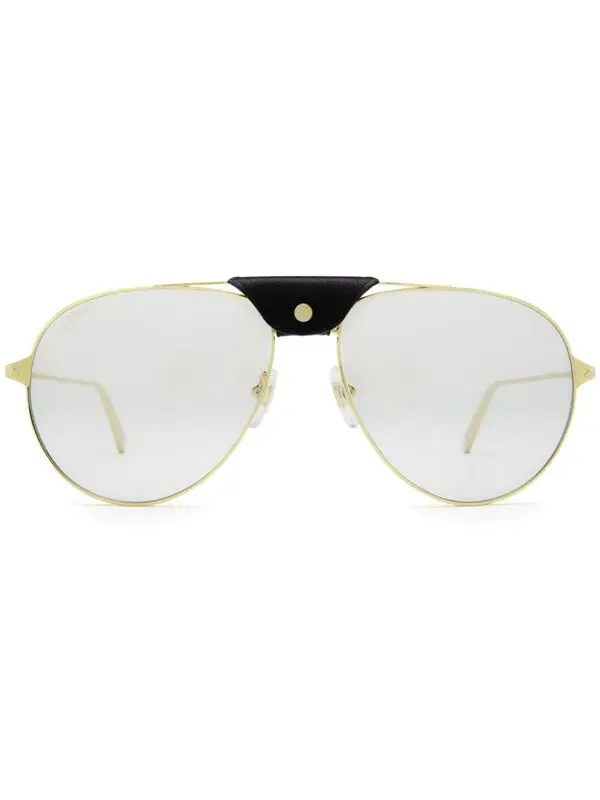 CARTIER Santos De Sunglasses - Gold