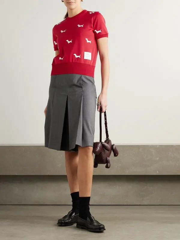 Thom Browne Hector Embroidered T-shirt