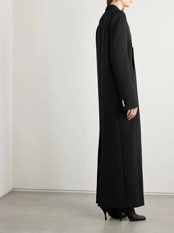 Khaite Saphra Wool-blend Twill Coat