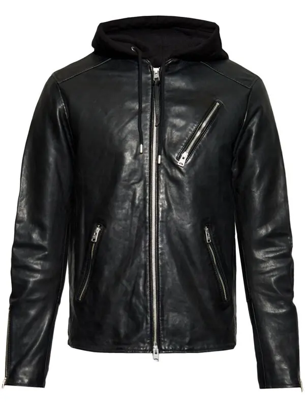 Black All Saints Harwood Jacket NEW/missing Hood ALLSAINTS Men's