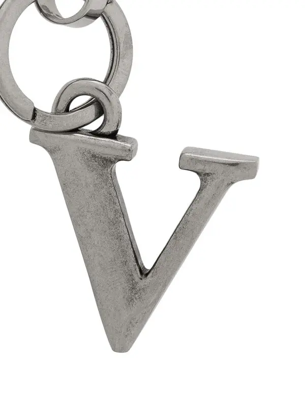 Balenciaga Letter-charm Keyring