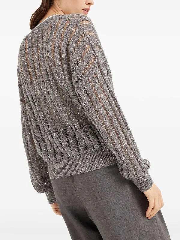 Brunello Cucinelli Cardigan - Grey