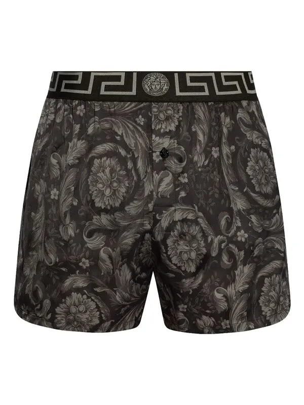 Versace Barocco Pajama Shorts