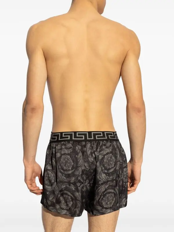 Versace Barocco Pajama Shorts