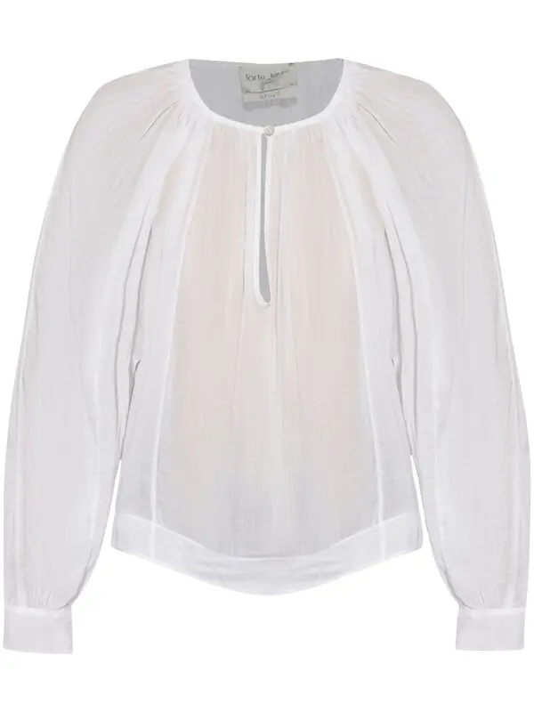 FORTE_FORTE Voile Blouse
