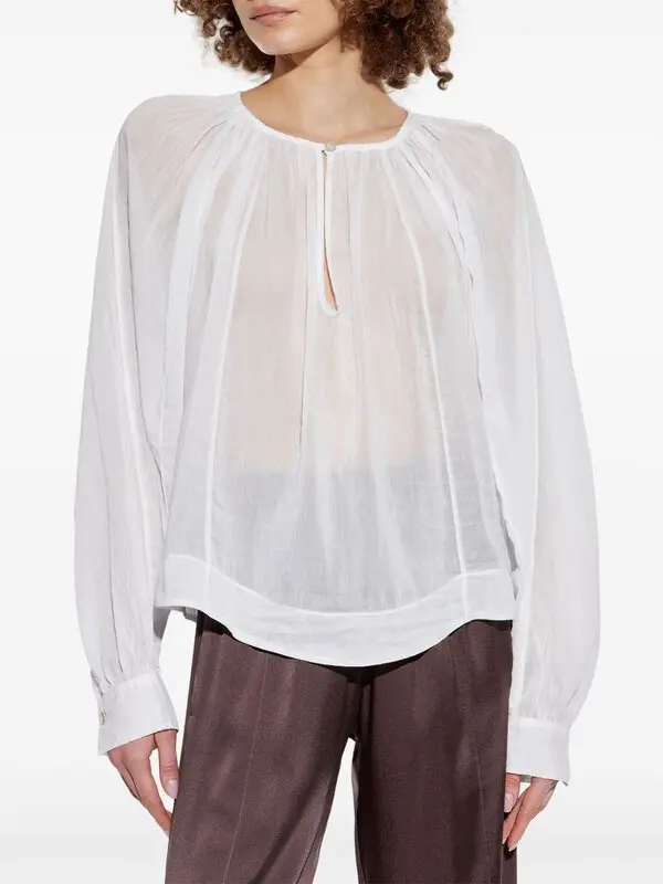FORTE_FORTE Voile Blouse