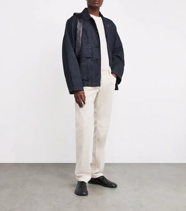 Jacob Cohen Nick Slim Stretch-cotton Chinos - White