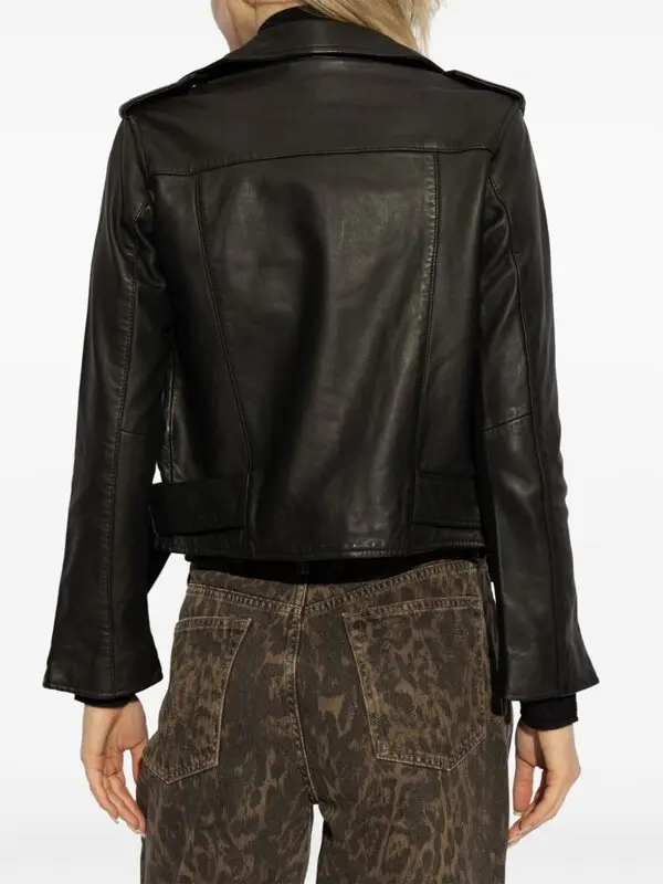 ALLSAINTS Belted Biker Jacket - Black