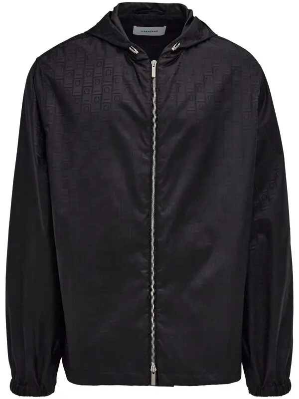 FERRAGAMO Monogram Windbreaker