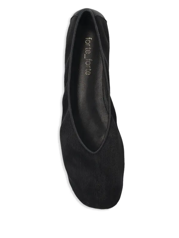 FORTE_FORTE Tulle Ballet Flats