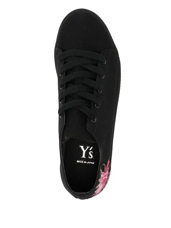 Y’s Floral-print Sneakers