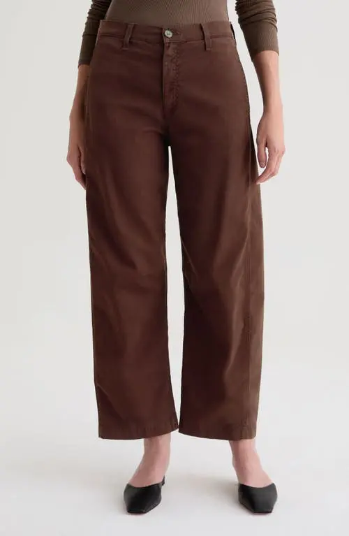Ag Fiona Ankle Barrel Leg Chinos