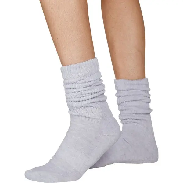 SOULS. Slouchy Grip Socks - Grey