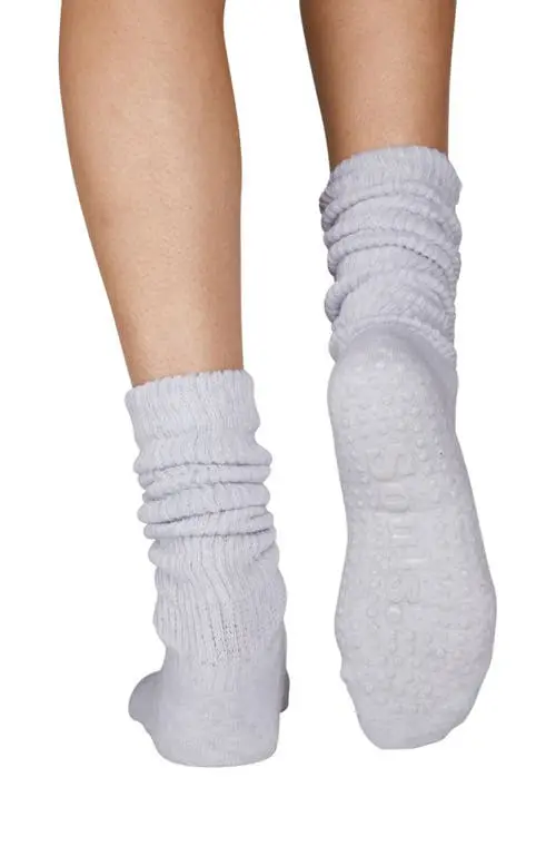 SOULS. Slouchy Grip Socks - Grey