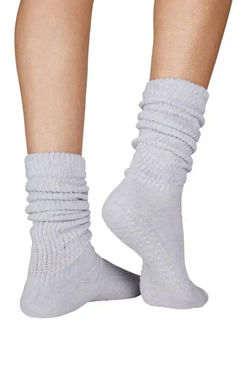 SOULS. Slouchy Grip Socks - Grey