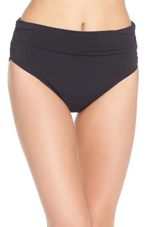 MAGICSUIT® Ruched High-waisted Bikini Bottom