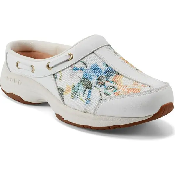 Easy Spirit Travelport Mule - White
