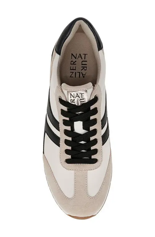 Naturalizer Lorena Lace Up Sneakers - Off White/ Deep Porcelain