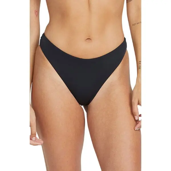 Volcom Simply Seamless Bikini Bottoms - Black