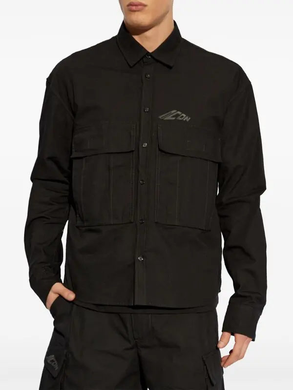 Dsquared2 Icon-logo Shirt - Black