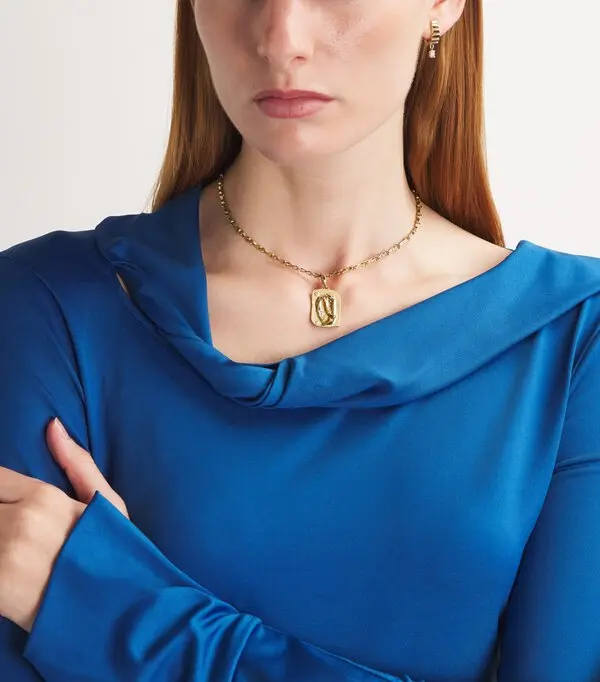 AZLEE 18k Yellow And Diamond Charm