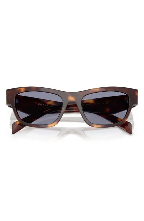 Prada 52mm Butterfly Polarized Sunglasses - Grey