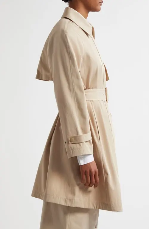 Emporio Armani Cotton-enriched Trench Coat