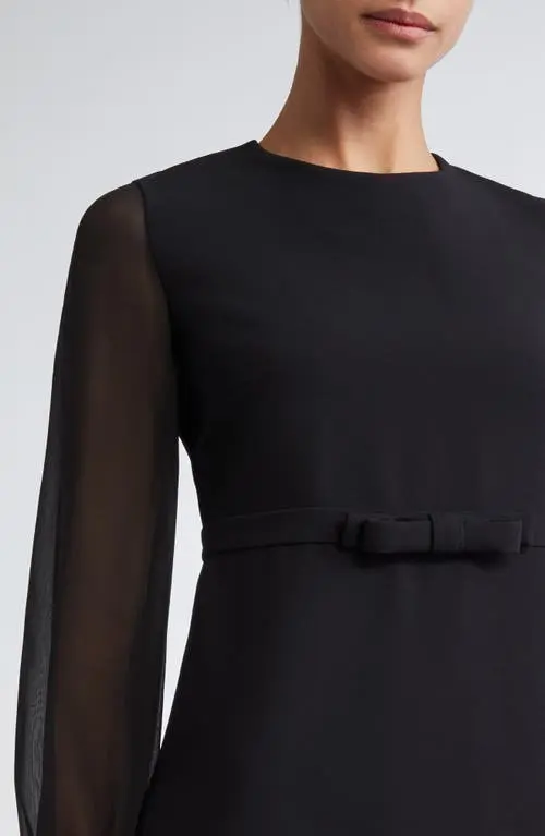 Max Mara Ritmo Long Sleeve Mini Dress