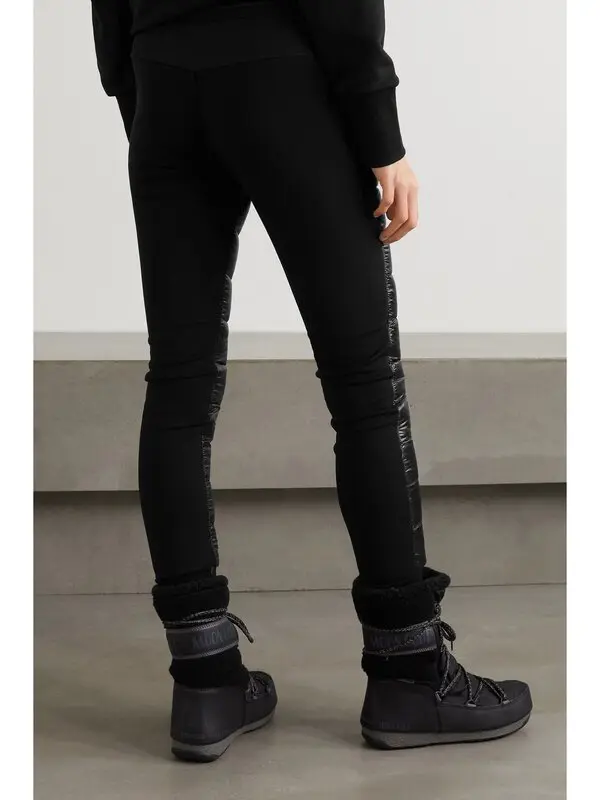 HOLDEN Quilted Shell And Stretch-jersey Down Tapered Pants