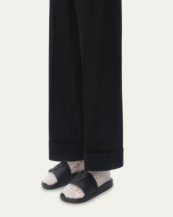 Valentino Garavani Coolslide Sandals - Black