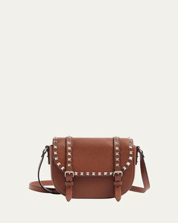 Valentino Garavani Rockstud Small Messenger Bag - Selleria