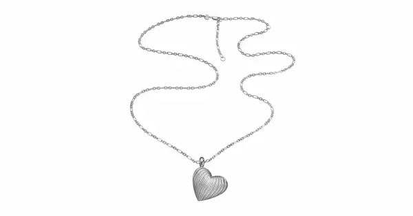 Jennifer Zeuner Jewelry Cheyenne Heart Pendant Necklace - One-color