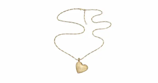 Jennifer Zeuner Jewelry Cheyenne Heart Pendant Necklace - One-color
