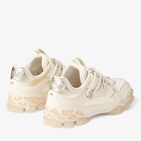 JIMMY CHOO Diamond X Ii M Leather Trainers - Latte