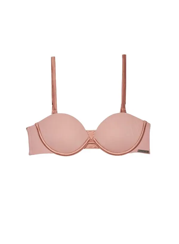 Fleur Du Mal Le Stretch Micro Multi-way Bra - Tan