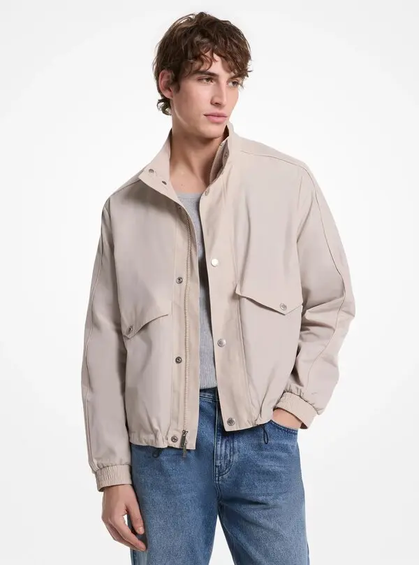 Michael Kors Water-resistant Windbreaker Jacket