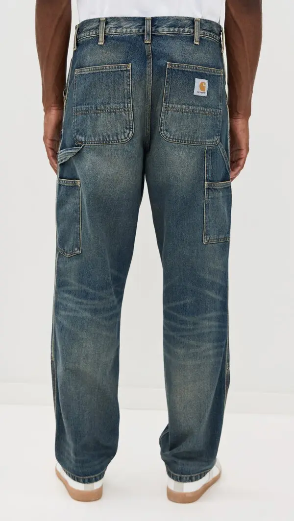 Carhartt Work In Progress Double Knee Denim Pants