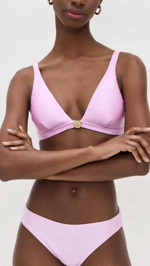 L'Agence Lexie Shimmer Bra Top
