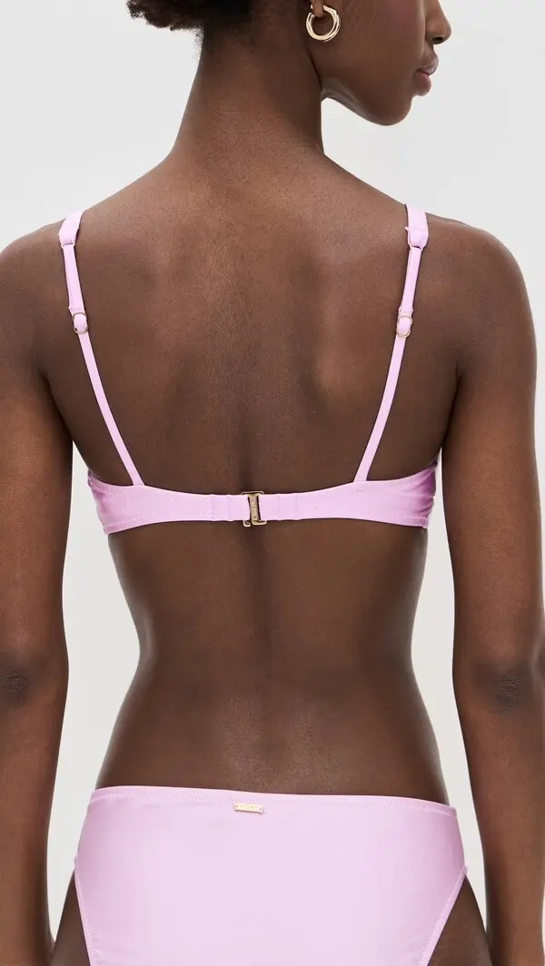 L'Agence Lexie Shimmer Bra Top