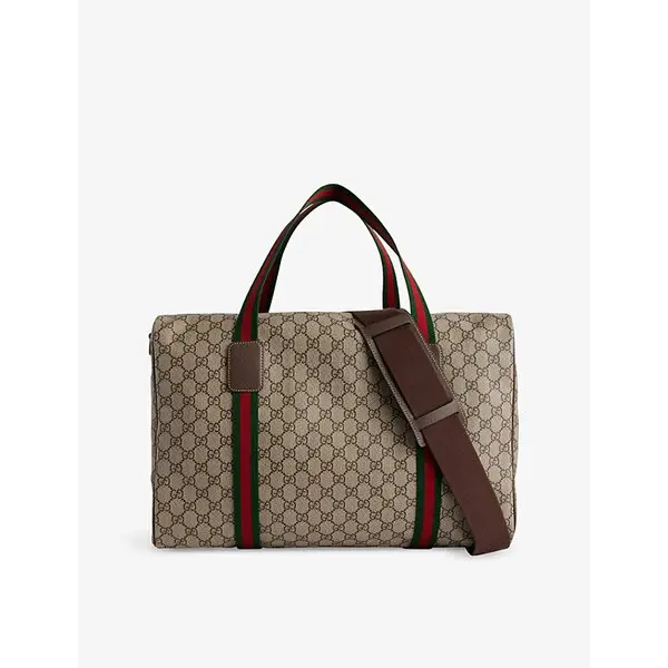 Gucci Gg Monogram Duffle Bag - B.eb/n.ace/vrv/n.ace