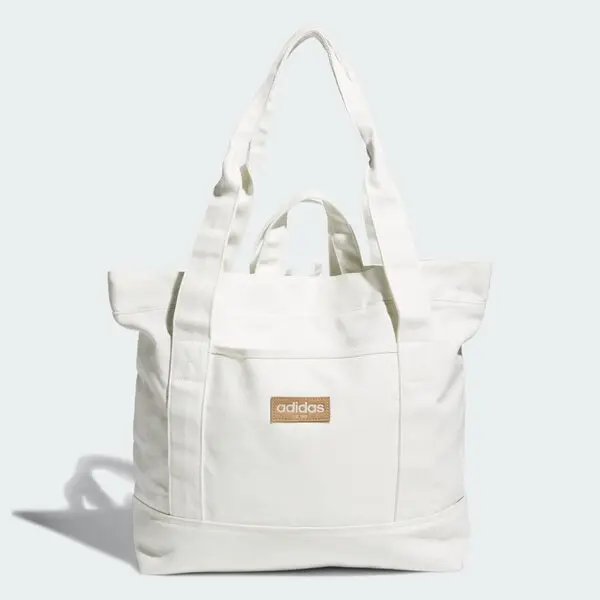 Adidas Canvas Court Tote Bag - Off White
