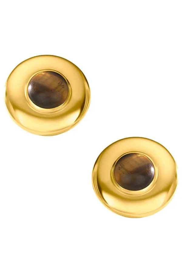AUREUM Danica Stud Earrings - Gold