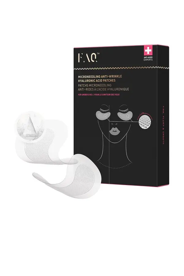 Foreo Faq Microneedling Anti-wrinkle Hyaluronic Acid Patches For Under Eyes 3 Pack - N,a