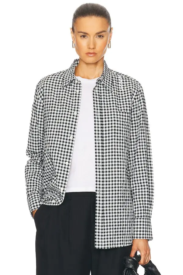 Marni Long Sleeve Button Up Top