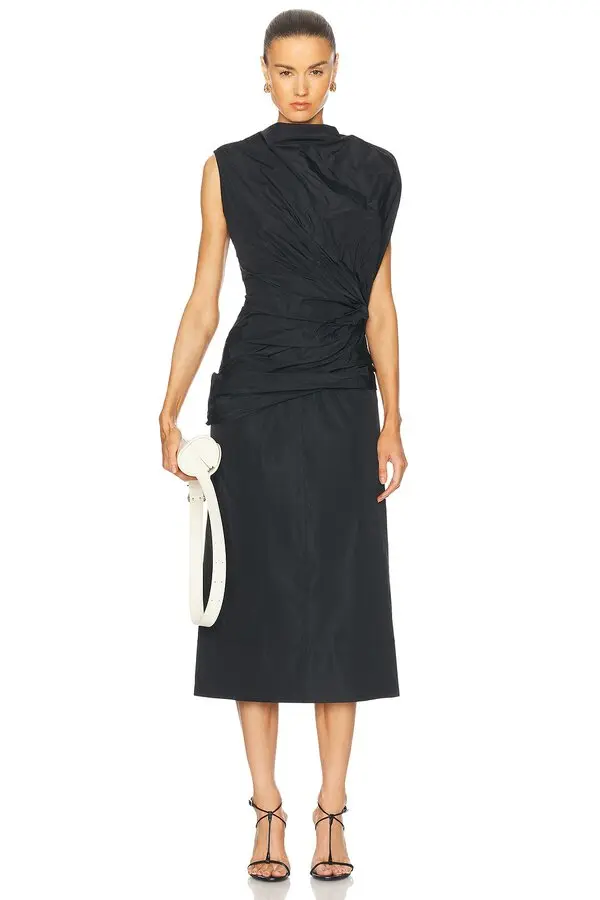 JIL SANDER Sleeveless Maxi Dress