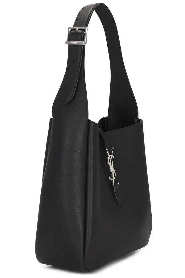Saint Laurent Le 5 A 7 Supple Hobo Bag - Nero
