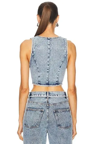 Retrofete Jordi Denim Vest