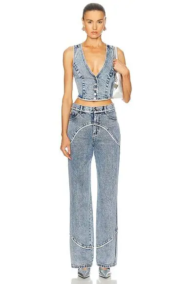 Retrofete Jordi Denim Vest